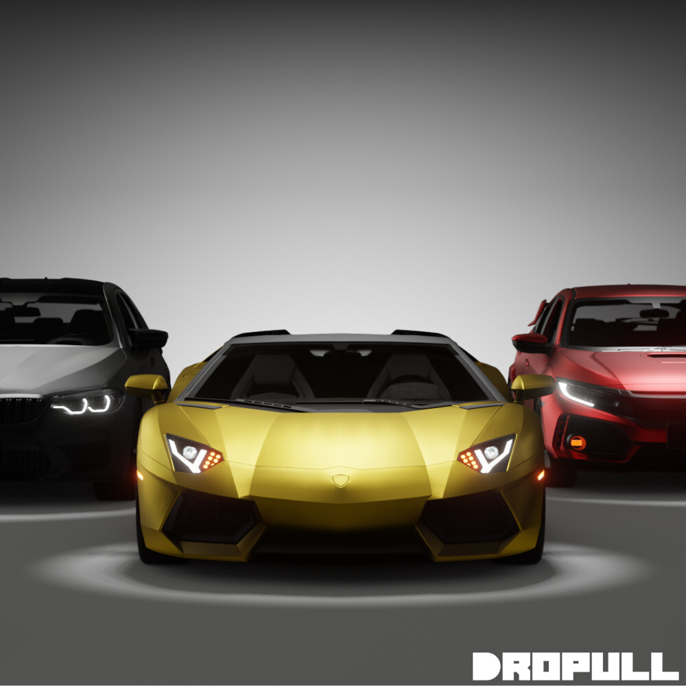 ArtStation - DROPULL : 11 Vehicles