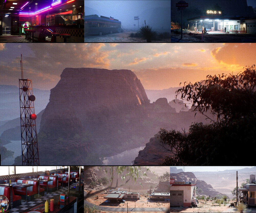 ArtStation - Complex Desert Environment Lighting