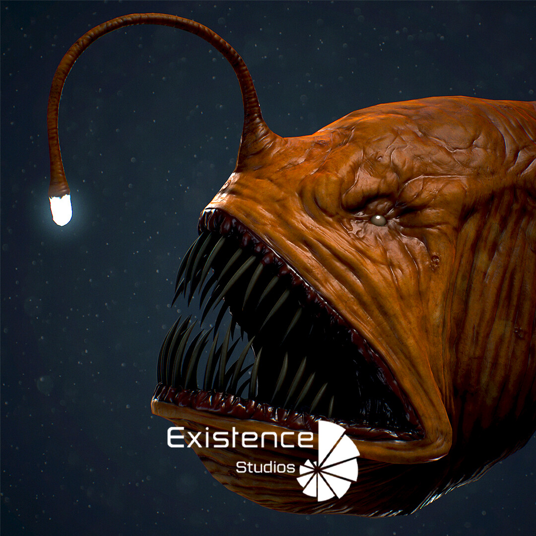 ArtStation - Angler fish