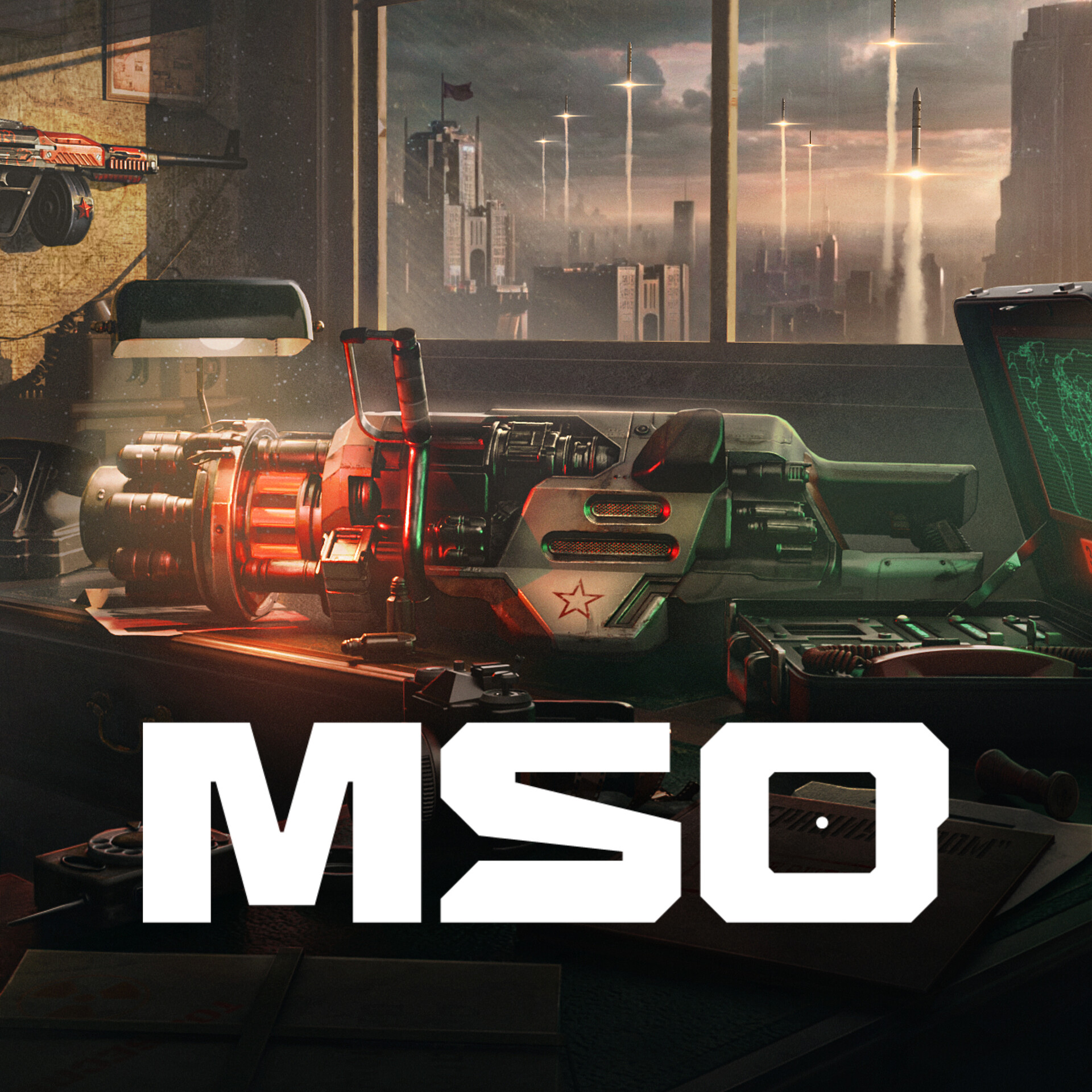 ArtStation - Nuclear Loading Screen Art