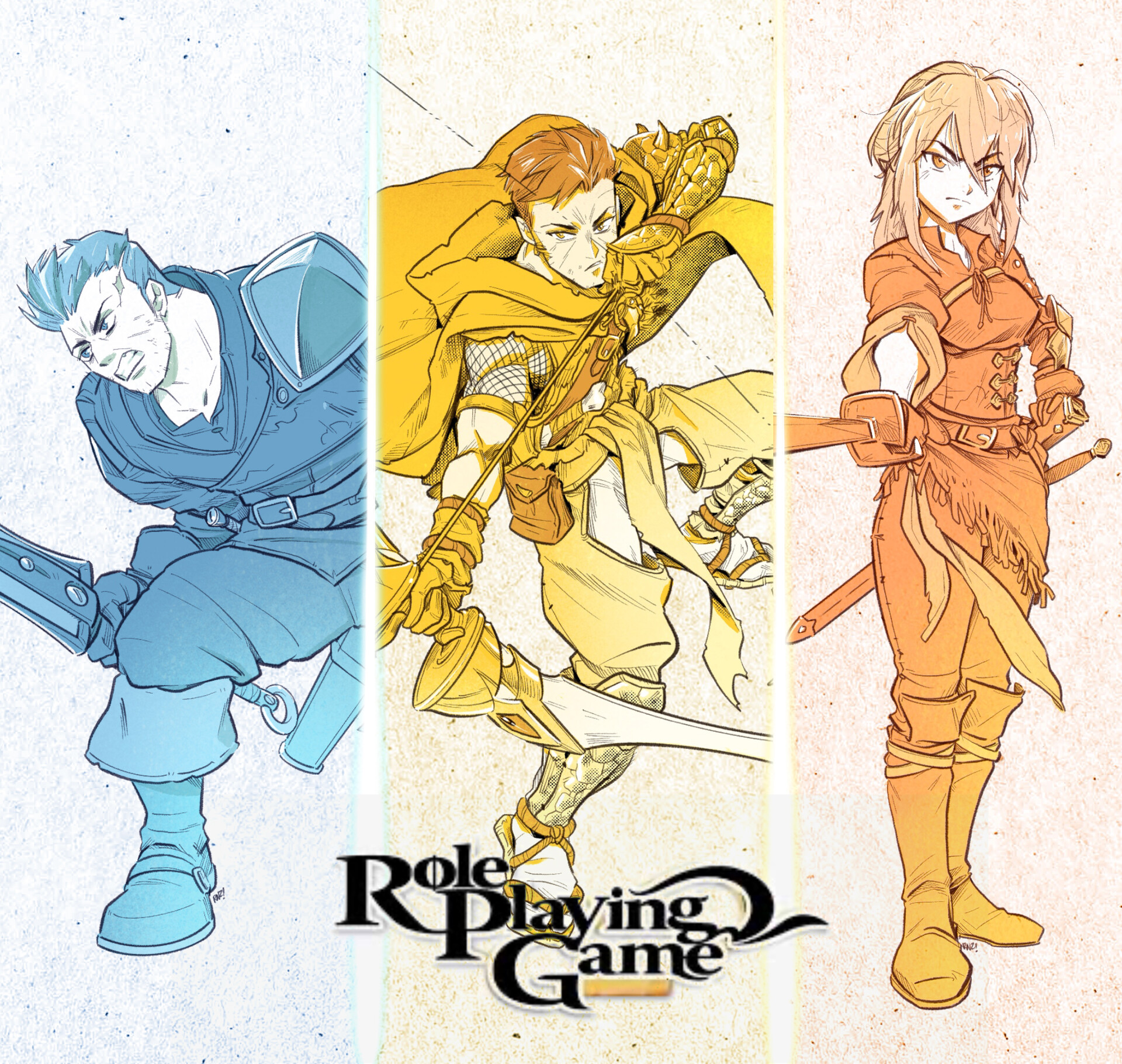 ArtStation - JRPG Characters