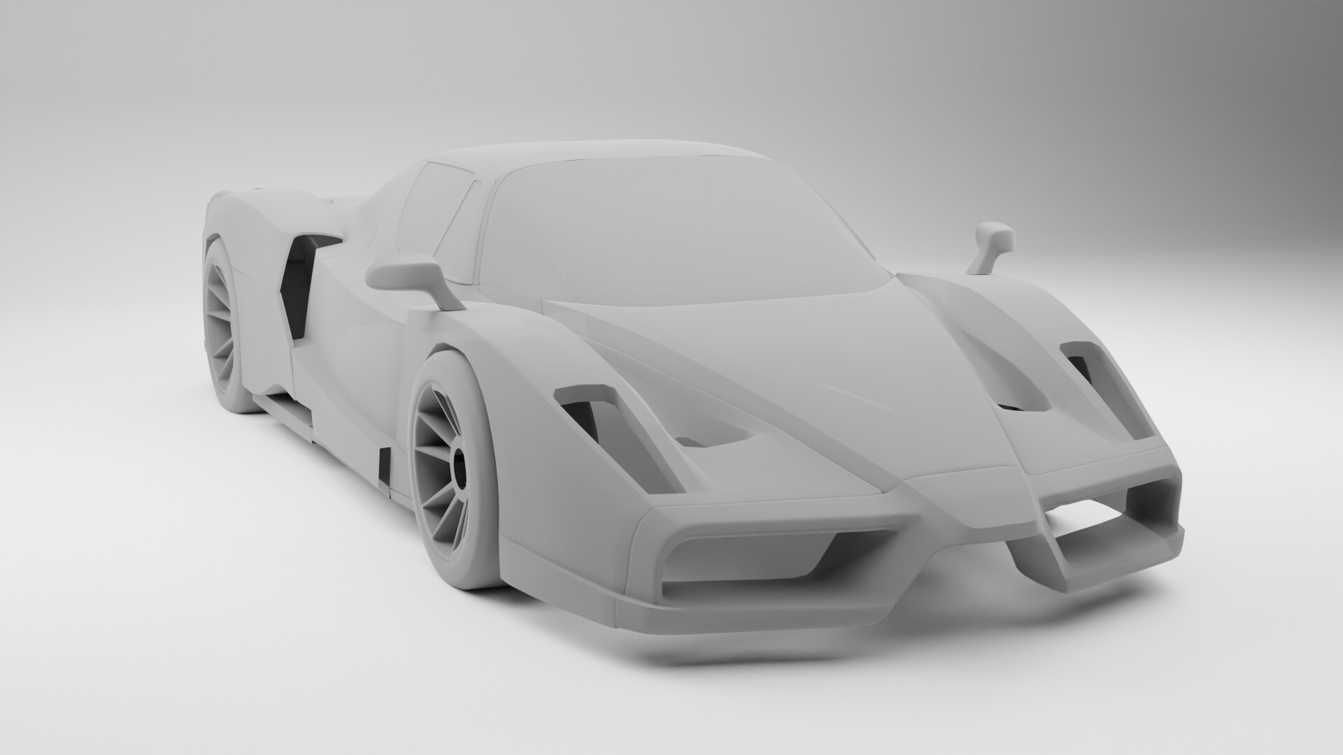 ArtStation - FERRARI ENZO 3D MODEL