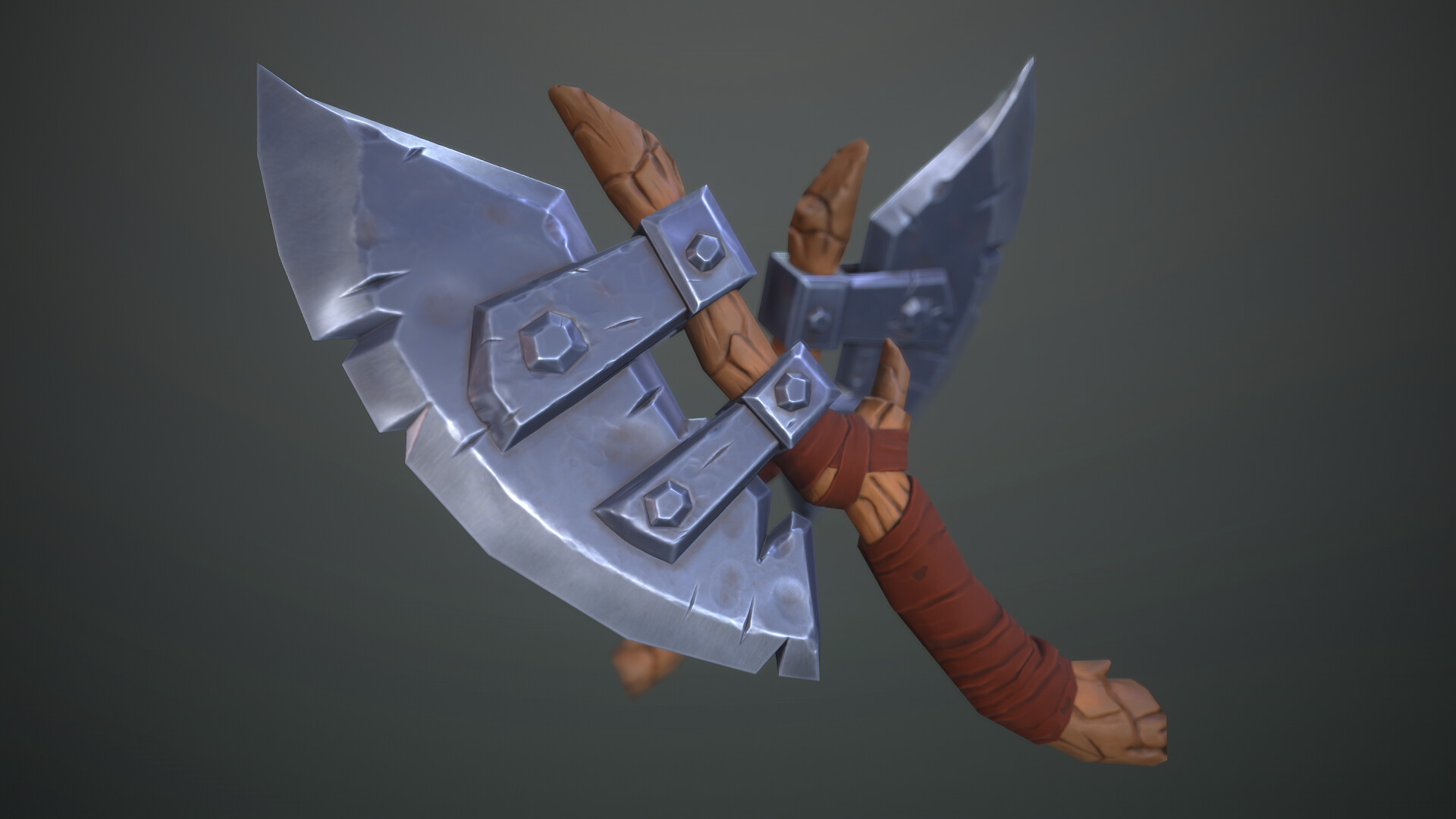 ArtStation - Orcish Axe - Concept by David Fernandez