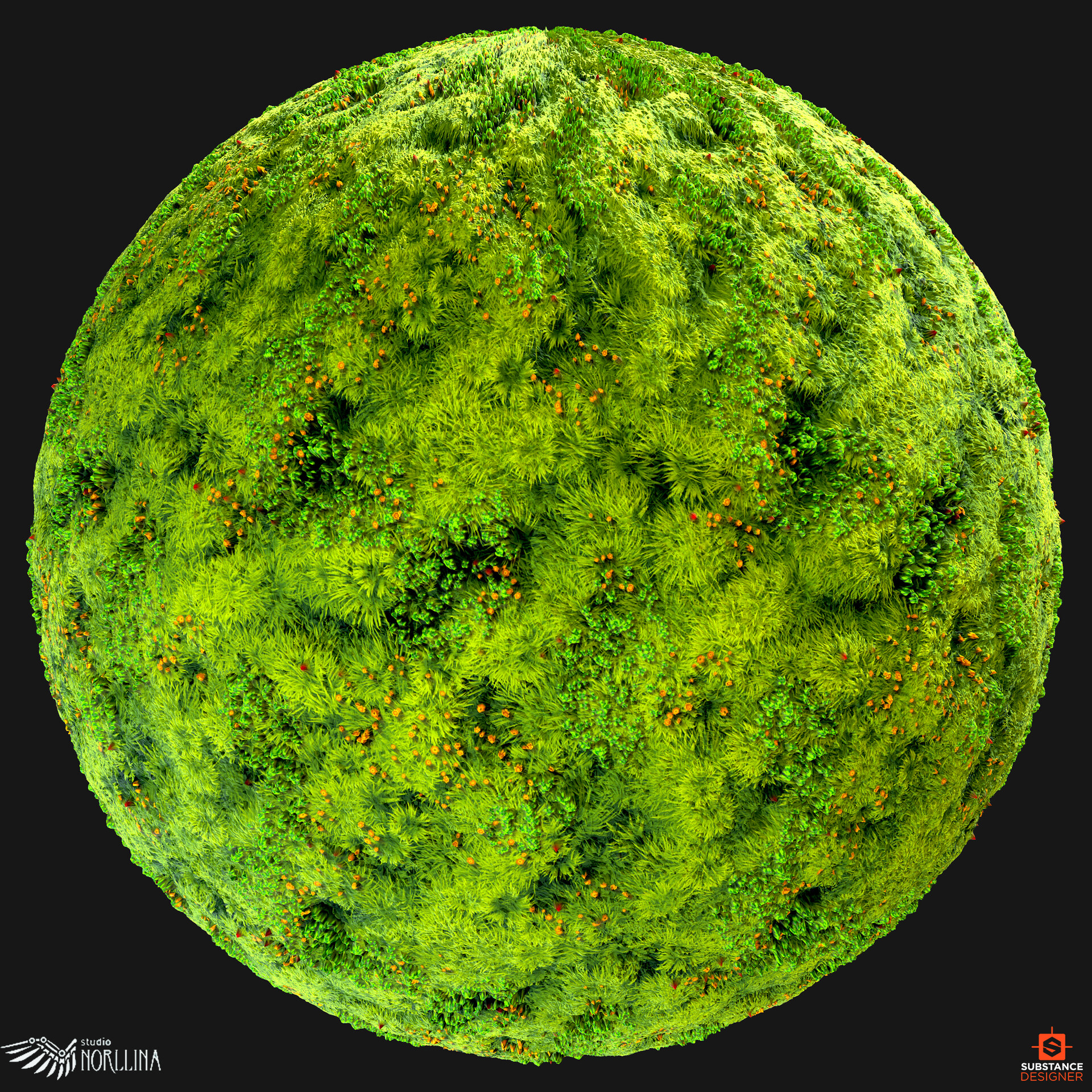 ArtStation - Stylized grass texture