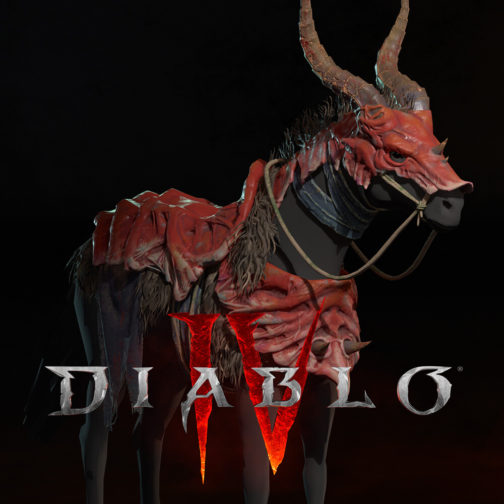 ArtStation - Fallen Legionnaire Barding - Diablo IV