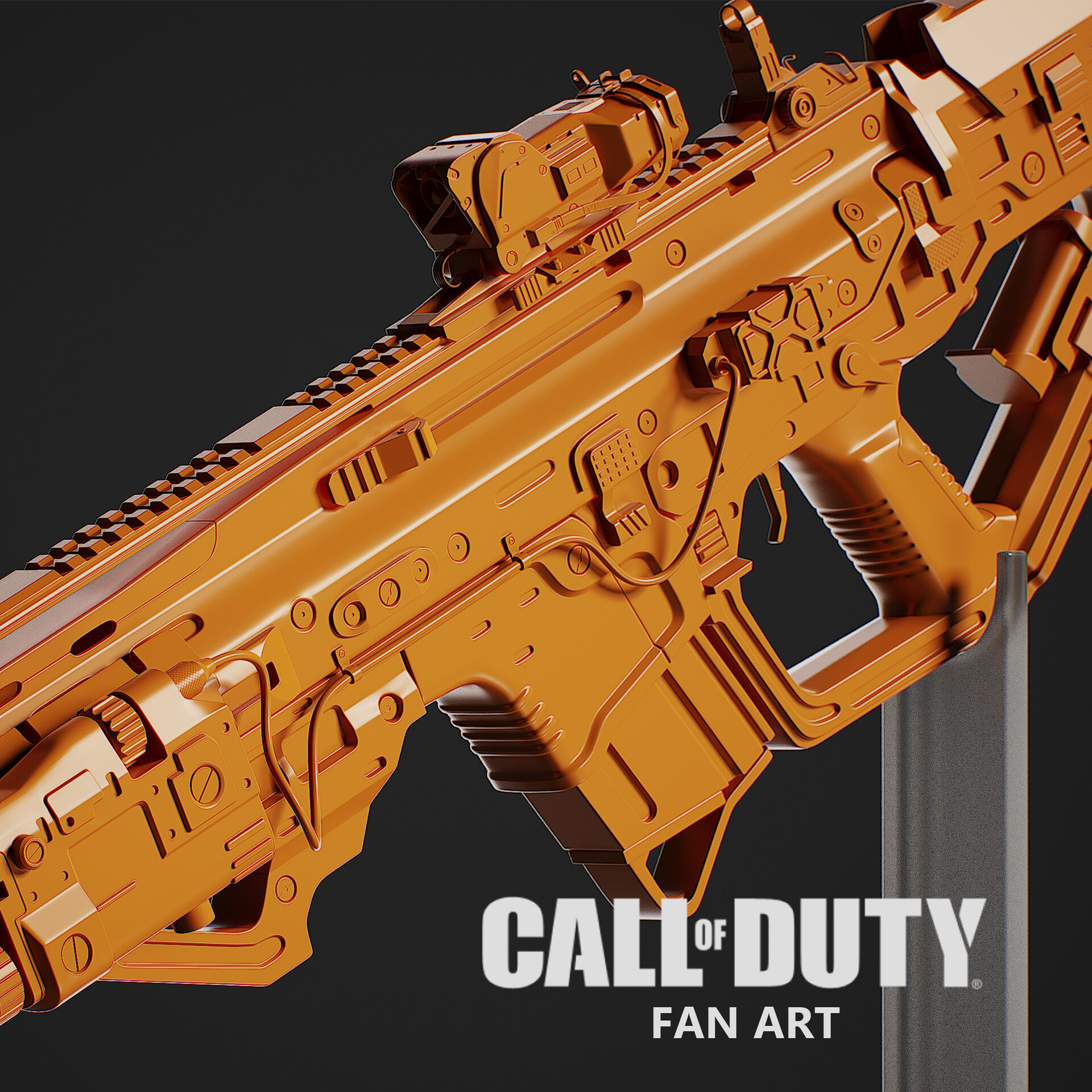 ArtStation - Gun (Rampart_17)