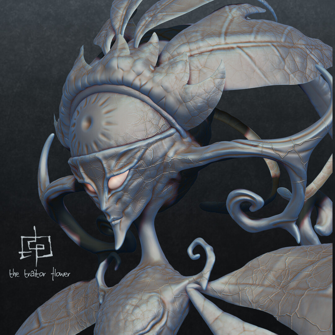 ArtStation - The Traitor Flower