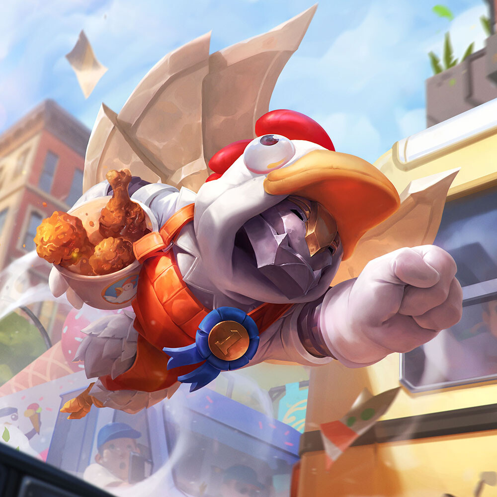 ArtStation - Chibi Champion Birdio Key Art - Battle of Golden Spatula ...