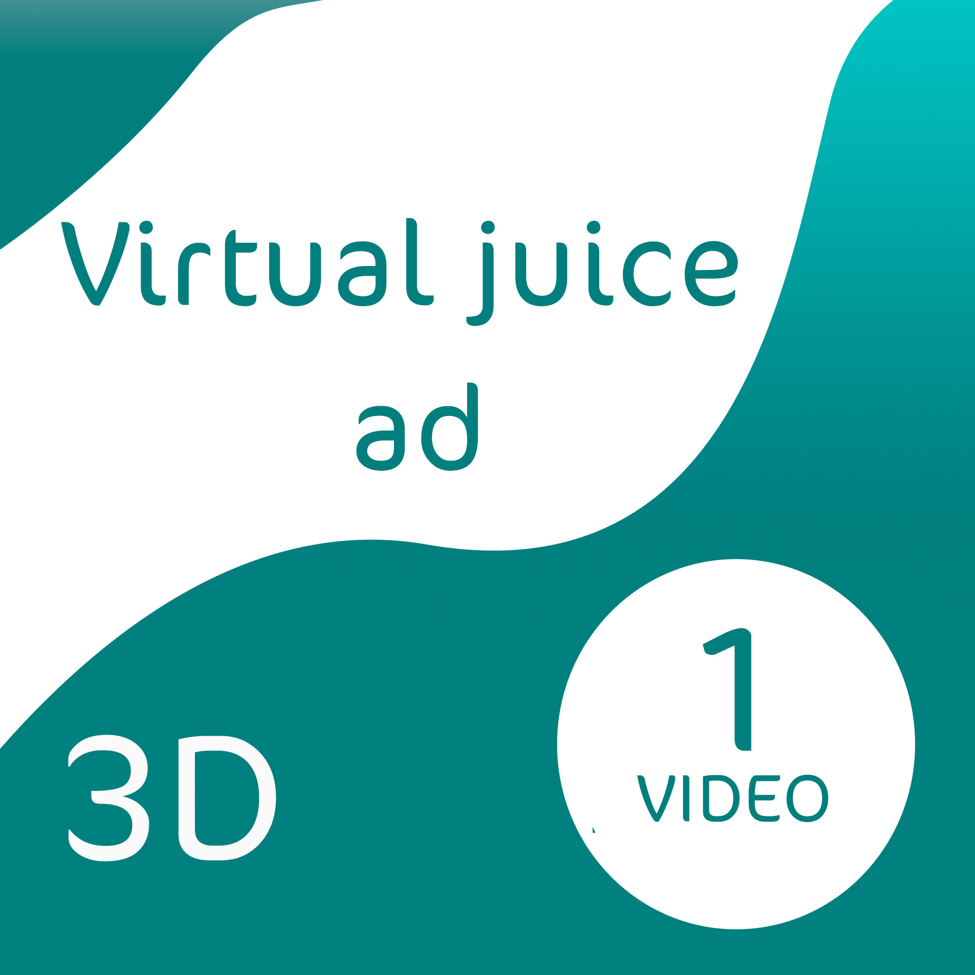 ArtStation - Virtual juice ad