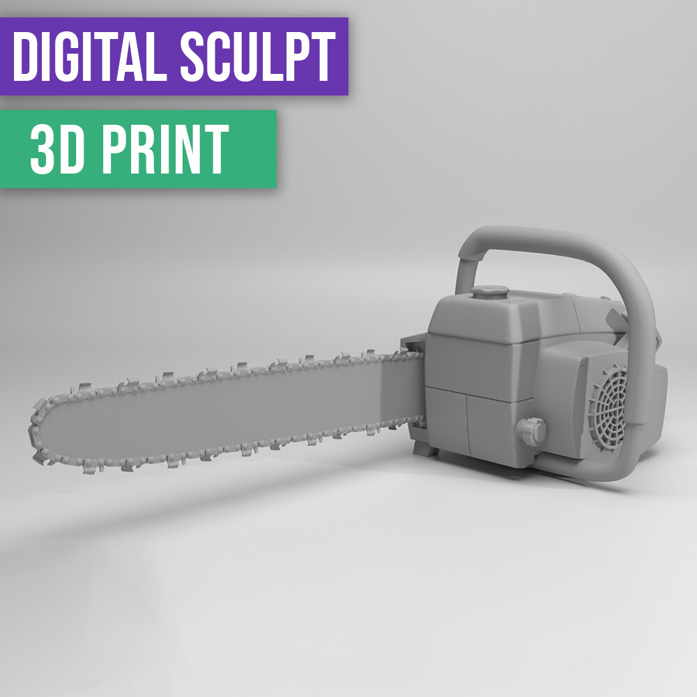 ArtStation - Texas Chainsaw Massacre (1974) Chainsaw