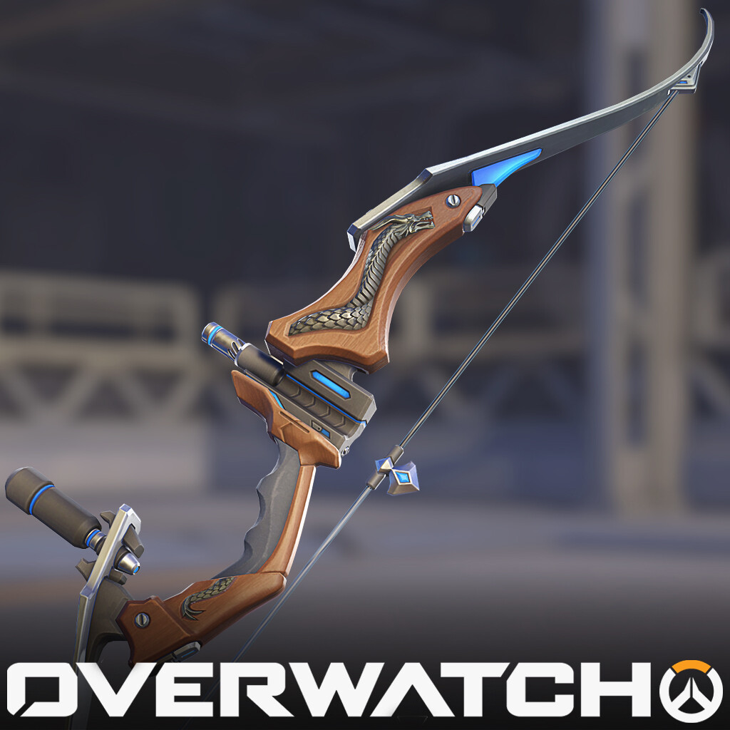 ArtStation - Overwatch Retribution -Scion Hanzo Weapon Skin