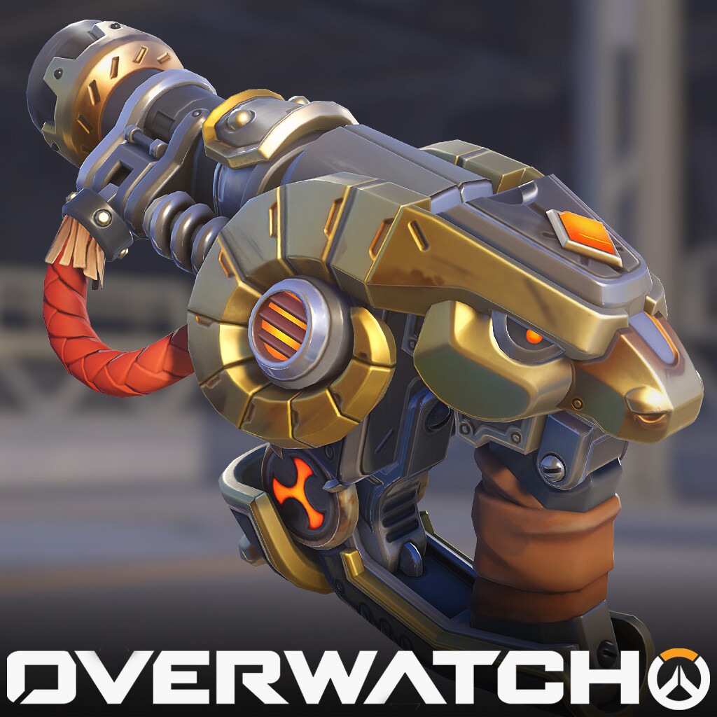 ArtStation - Overwatch - Torbjorn Magni Weapon and Turret Skin