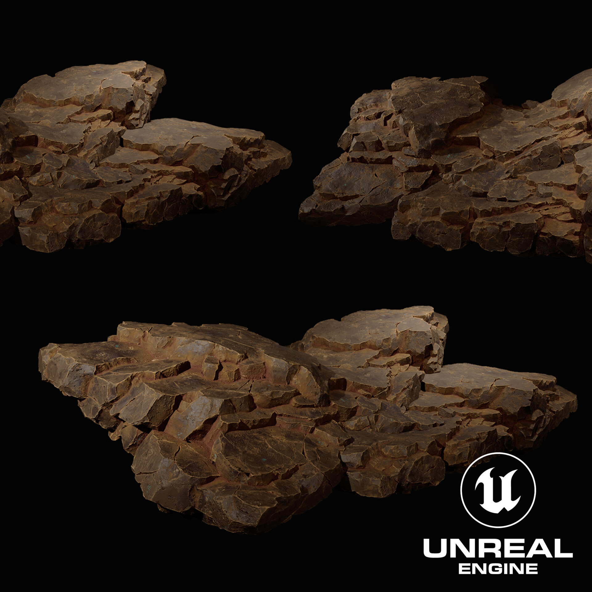 ArtStation - Layered Rock Creation