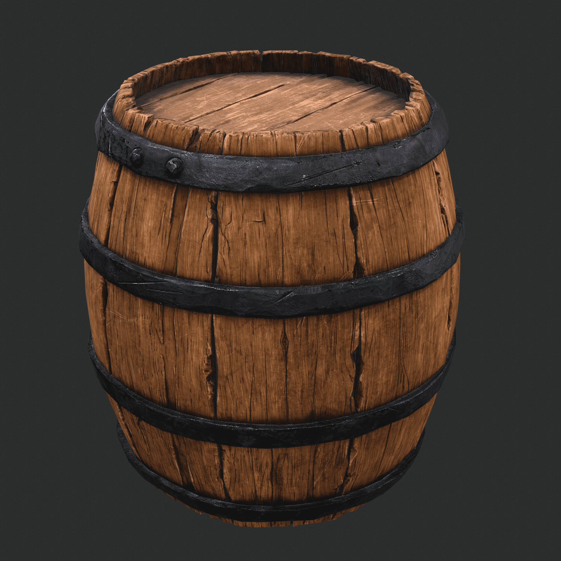 ArtStation - Oak_Wood