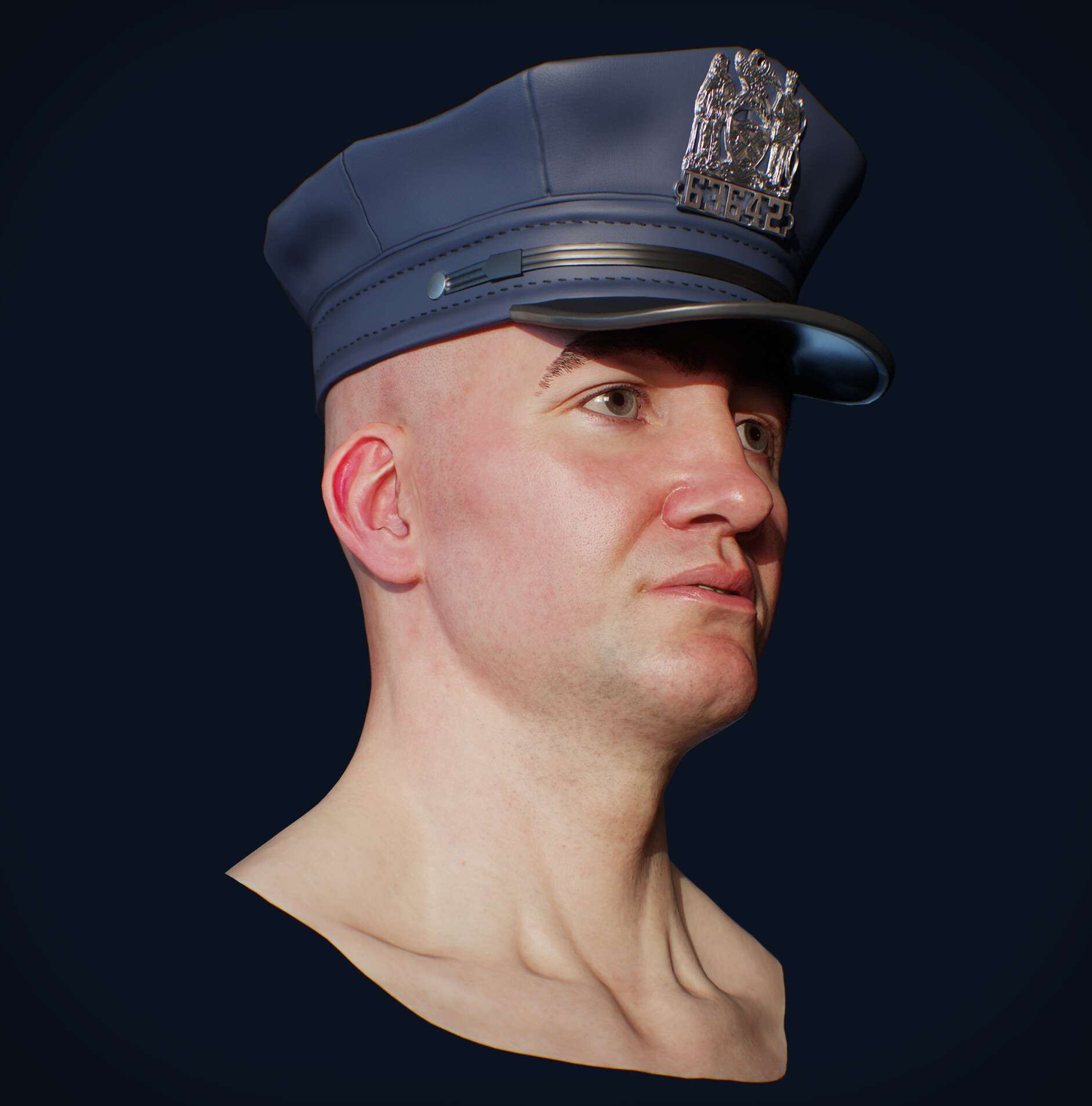 ArtStation - Police Officer Real-Time