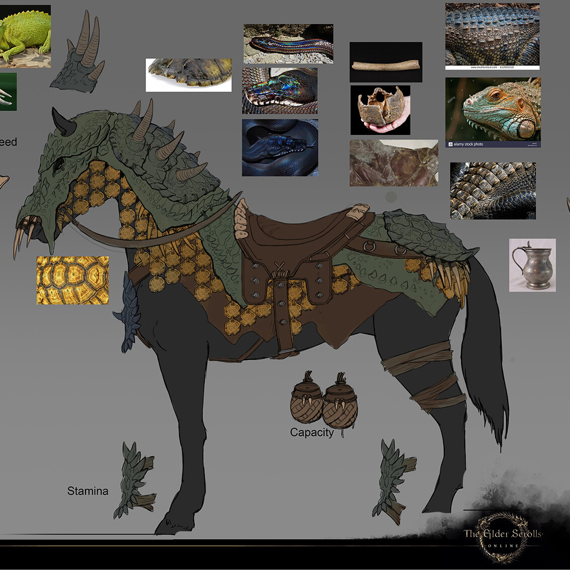 ArtStation - Elder Scrolls Online - Character Concept work