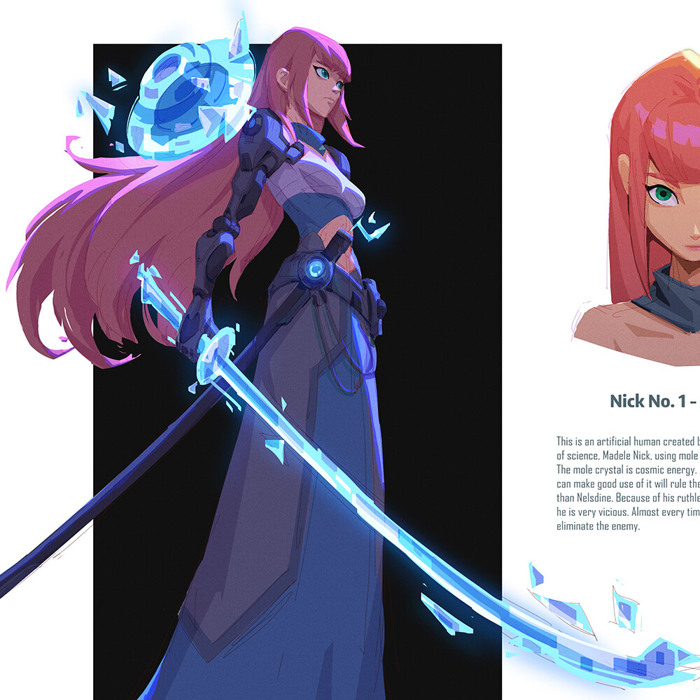 ArtStation - Nick No.1&No.2 - Dollylee & Nelsdine