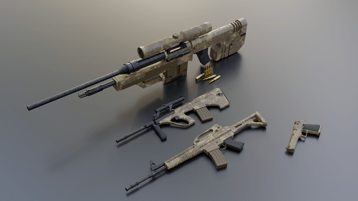 ArtStation - GUNS