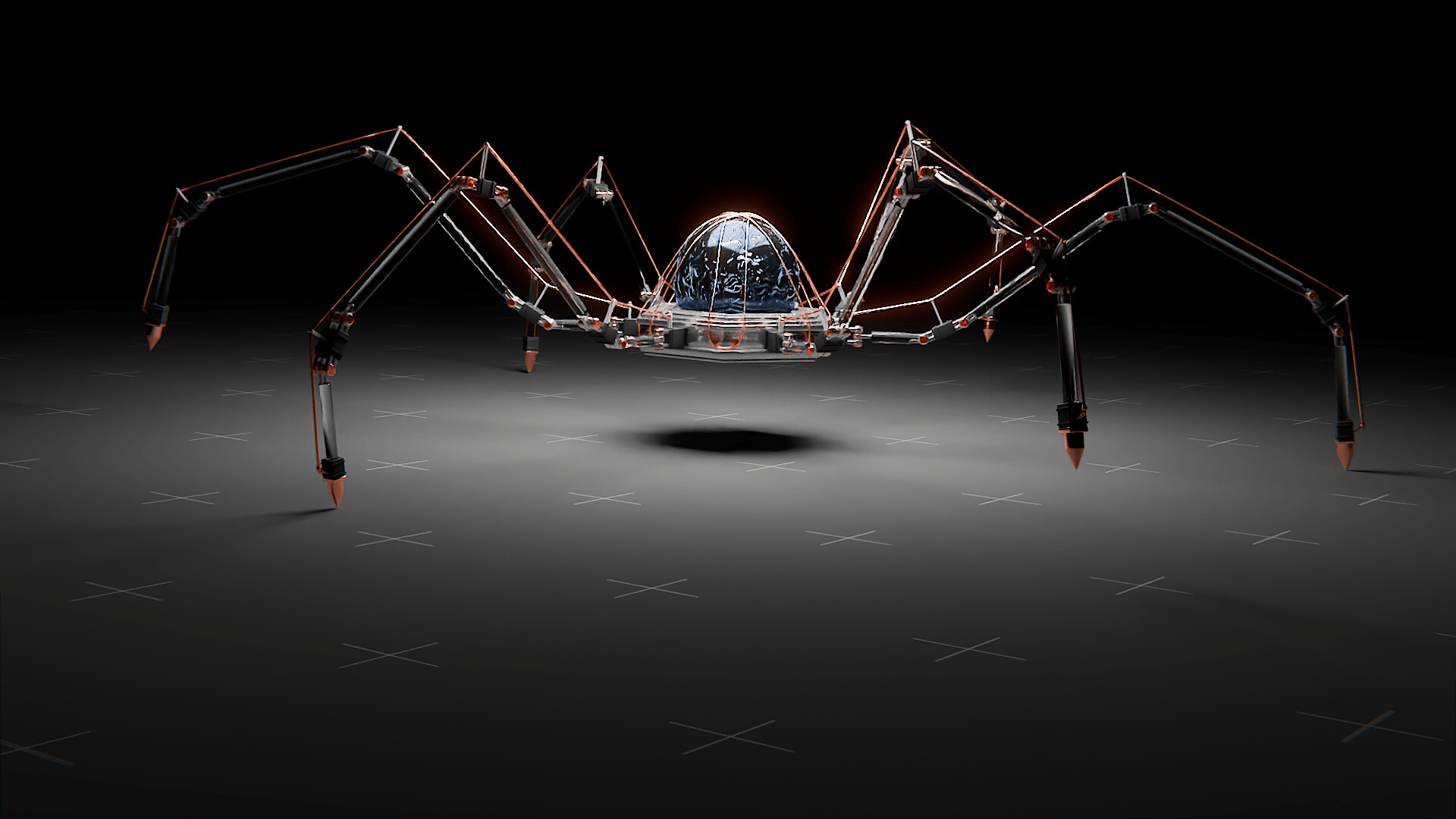 ArtStation - 3d Mechanical Spider