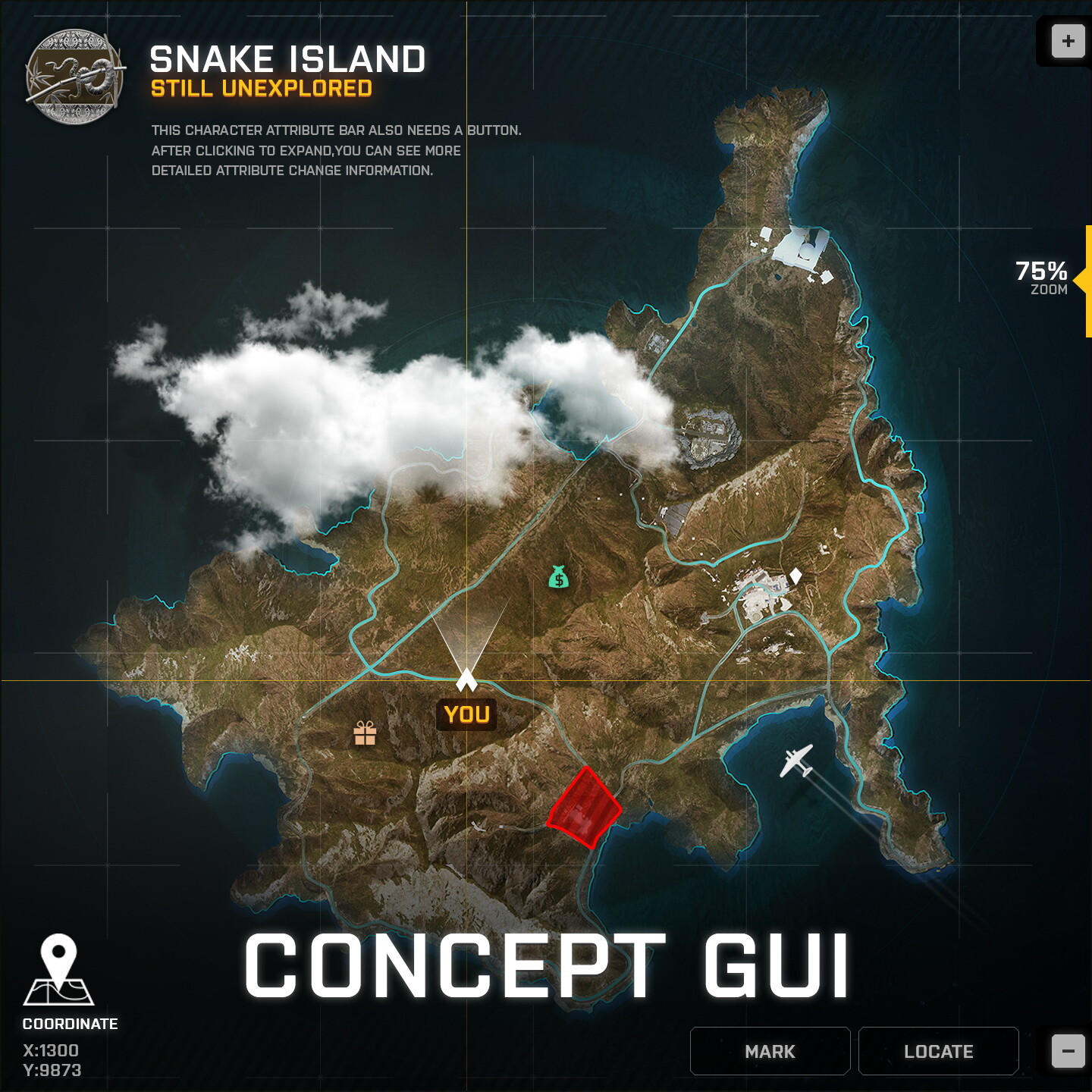 ArtStation - concept GUI