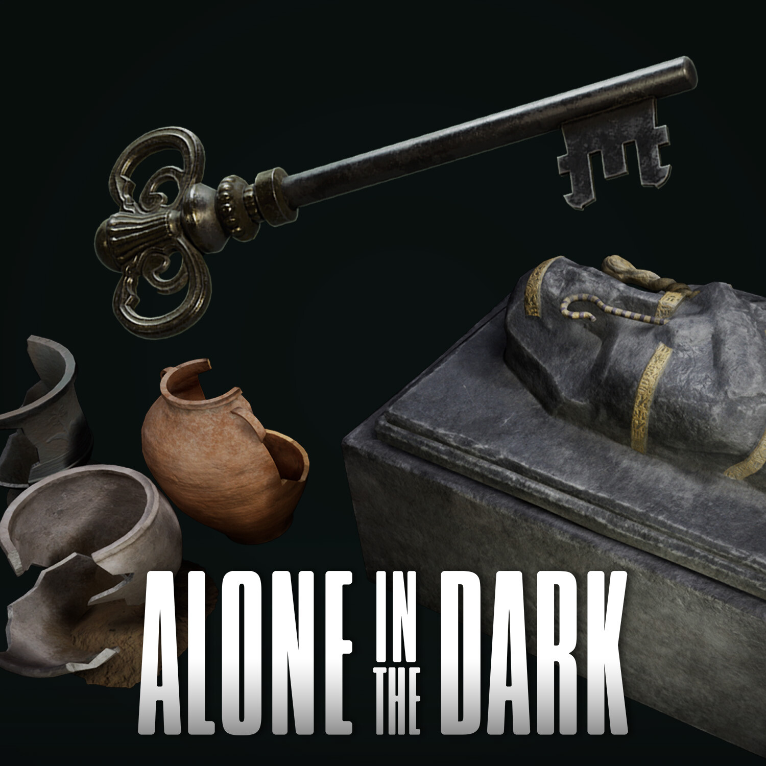 ArtStation - Various Props - Alone In the Dark