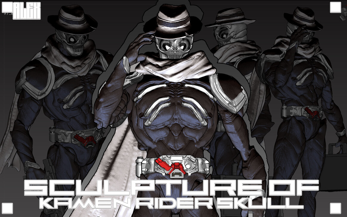 ArtStation - 『Kamen Rider』Skull 制作展示
