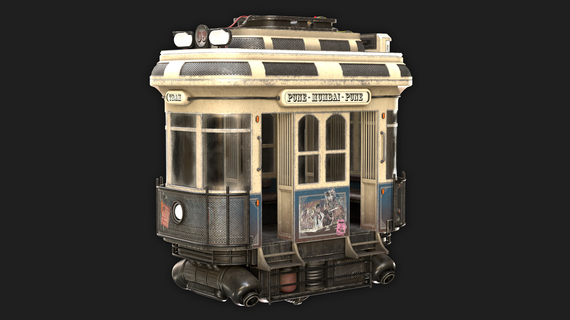ArtStation - Concept Tram