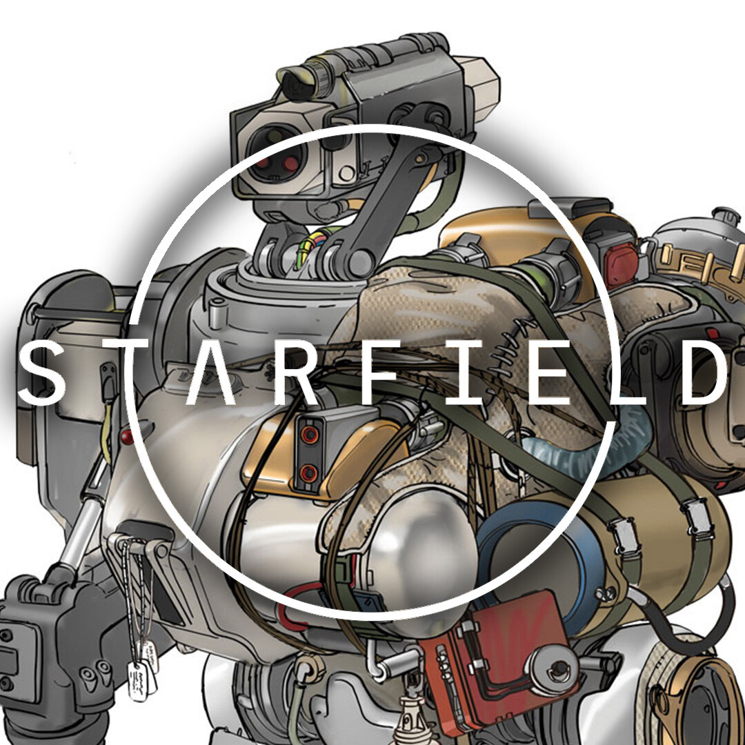 ArtStation - Ecliptic Robot Model-A (Starfield)