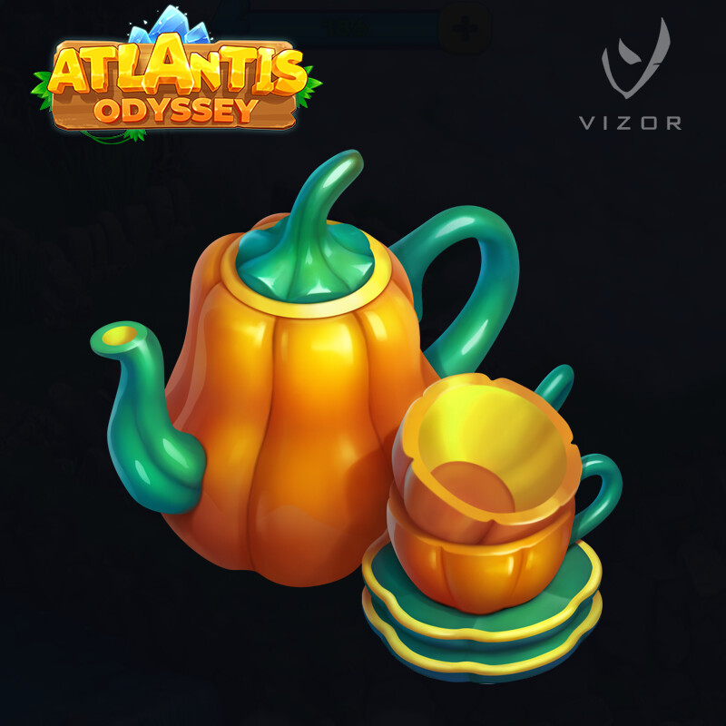 ArtStation - Atlantis Odyssey game icons №14 (Vizor Games)