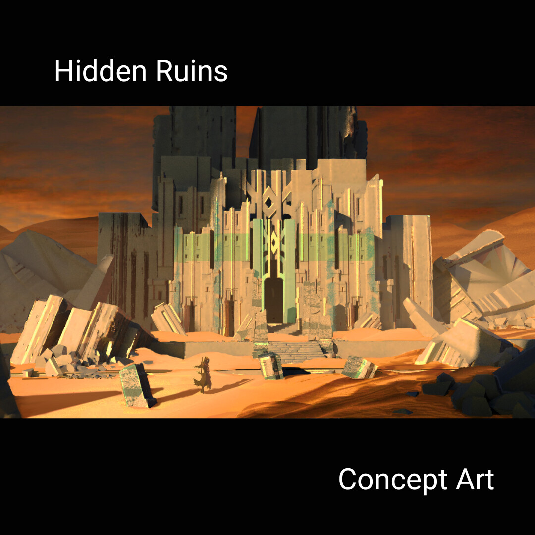 ArtStation - Hidden Ruins