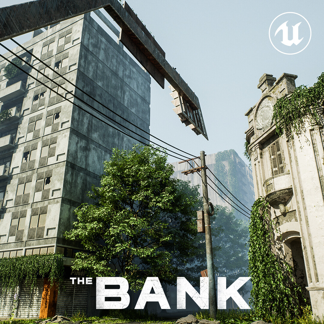 ArtStation - The Bank - Environment
