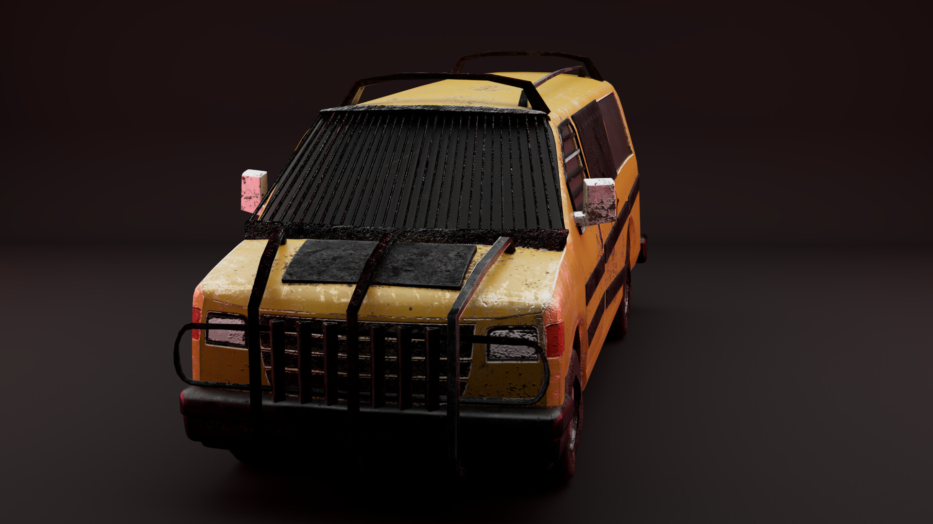 ArtStation - Post-Apocalyptic Vehicle