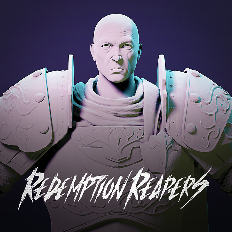 ArtStation - Redemption Reapers - General Levante - Sculpt