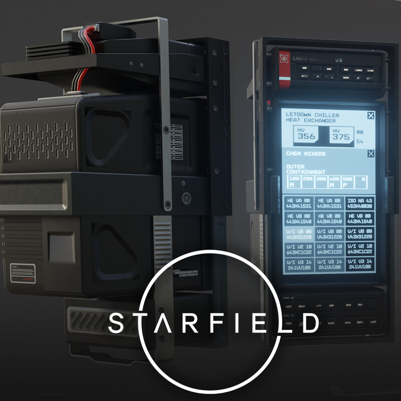 ArtStation - Starfield Props