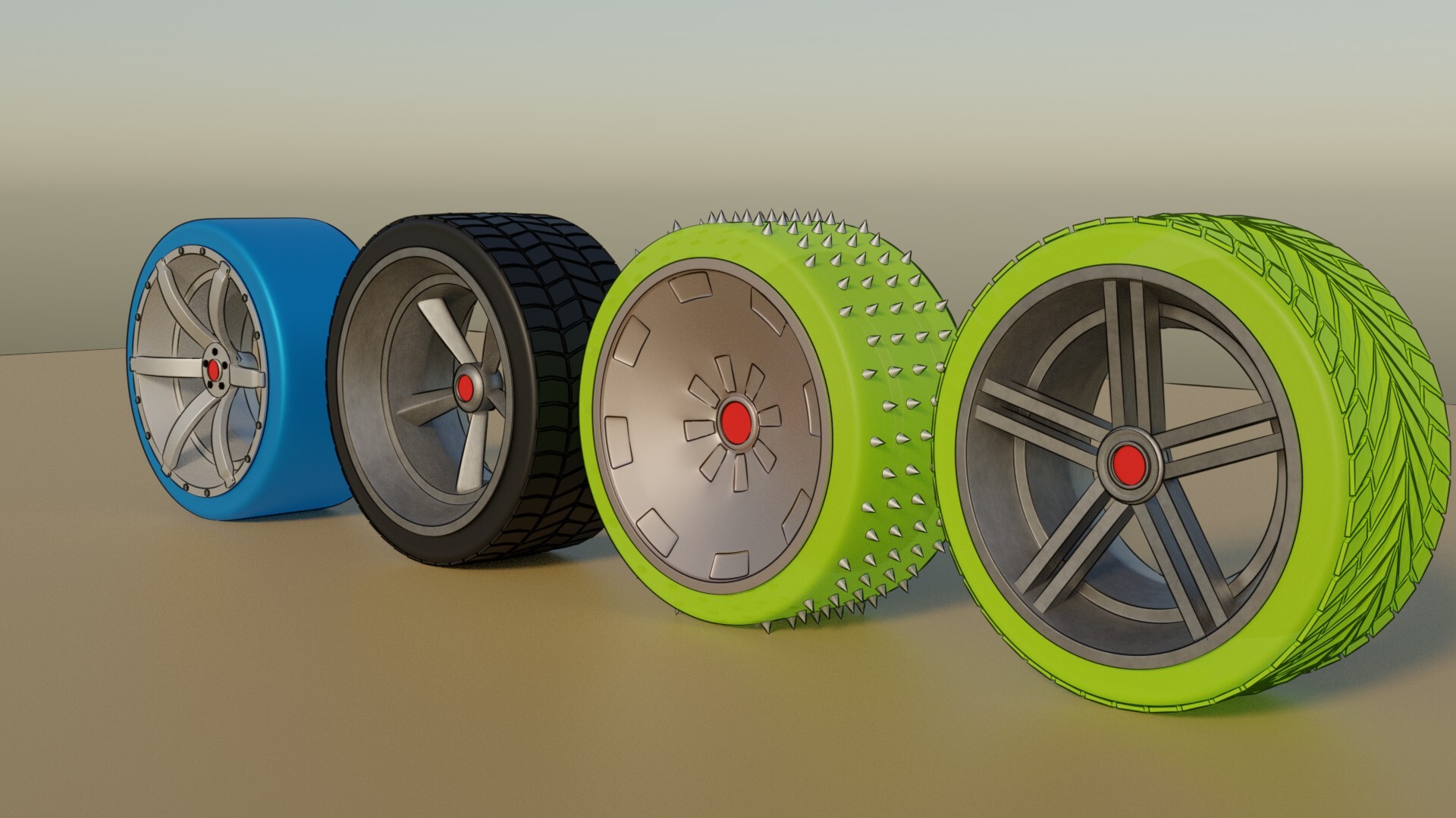 ArtStation - Hot Wheels Acceleracers Tires