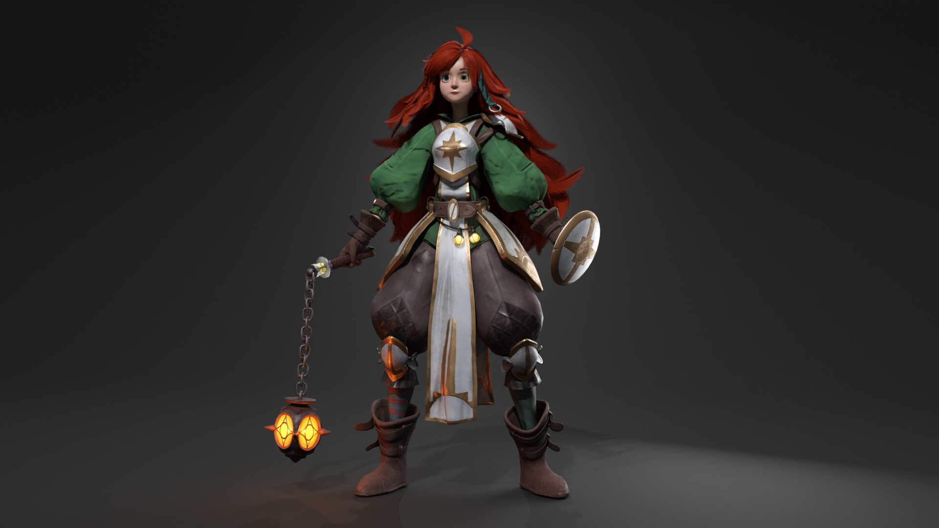 ArtStation - Paladin - 3D Character
