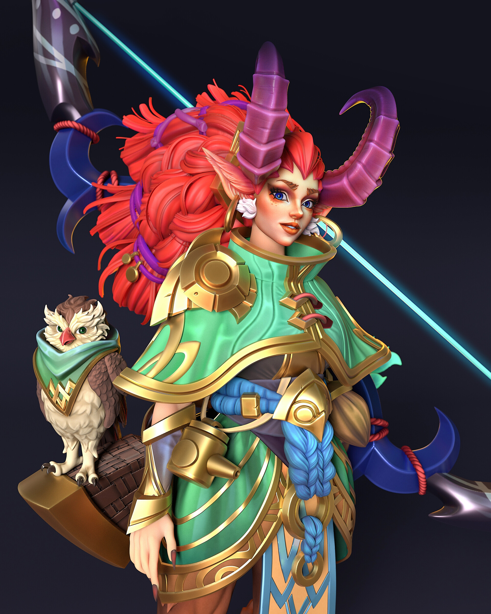 ArtStation - New version of my 3D project based on the great concept of ...