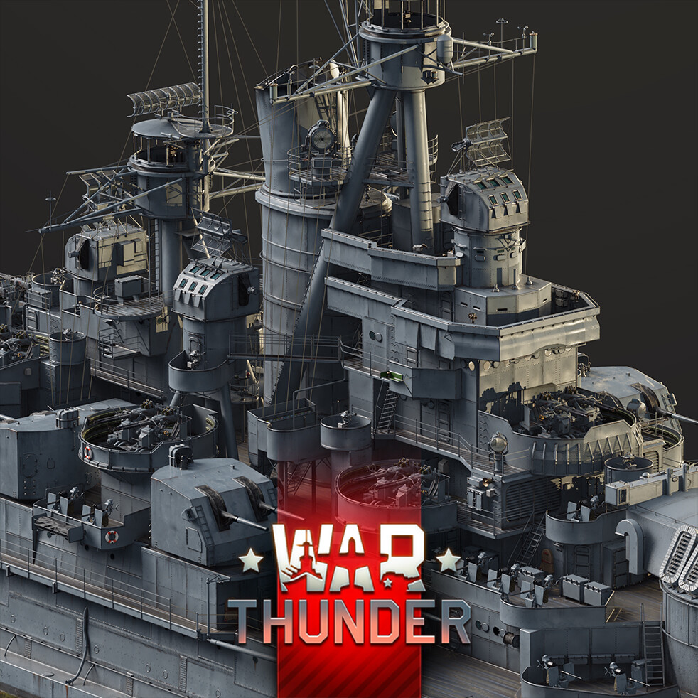 ArtStation - USS Nevada (BB-36)