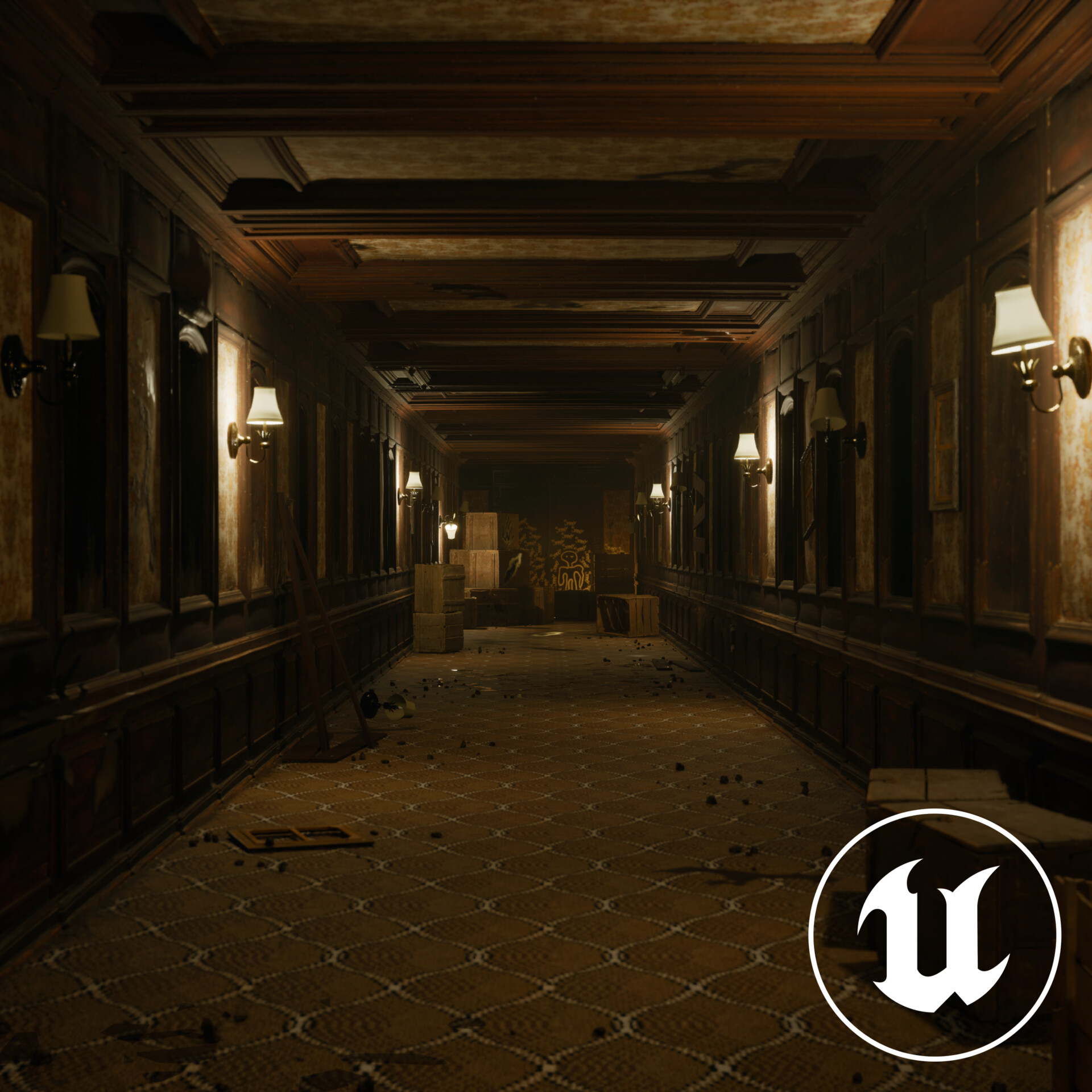 ArtStation - Horror Corridor Environment - Unreal Engine 5