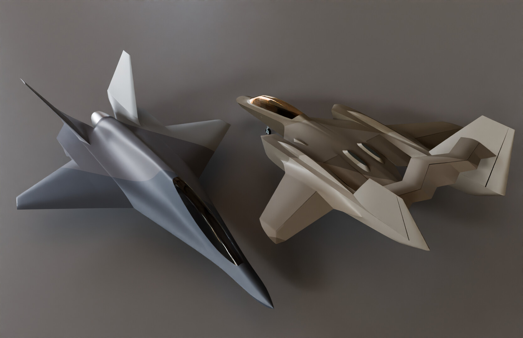 ArtStation - F-27 Black Mamba II W.I.P.