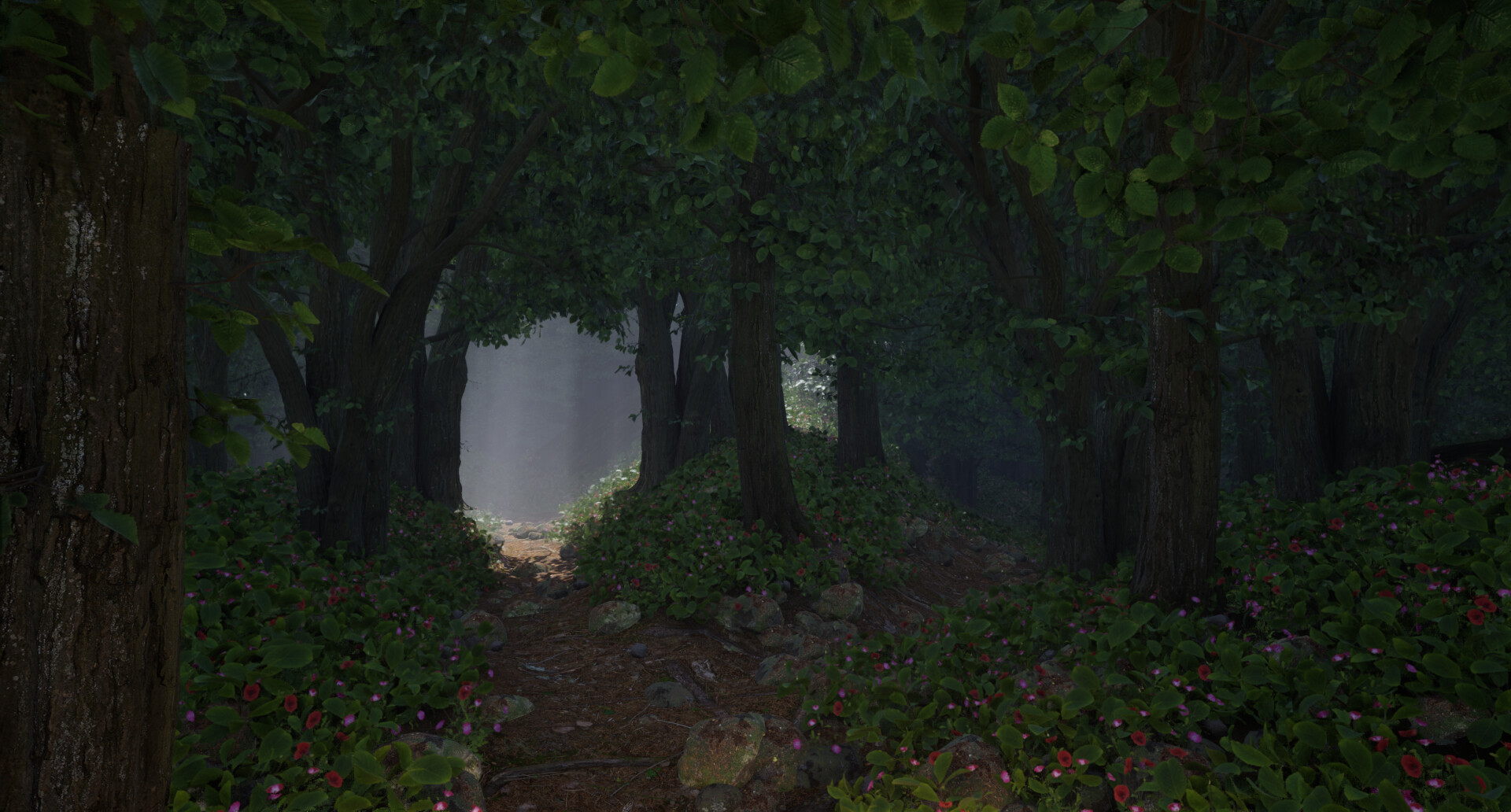 ArtStation - Forest Pathway