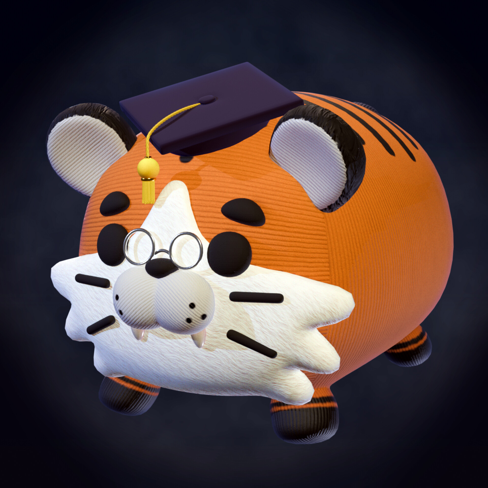 ArtStation - Tiger Plush