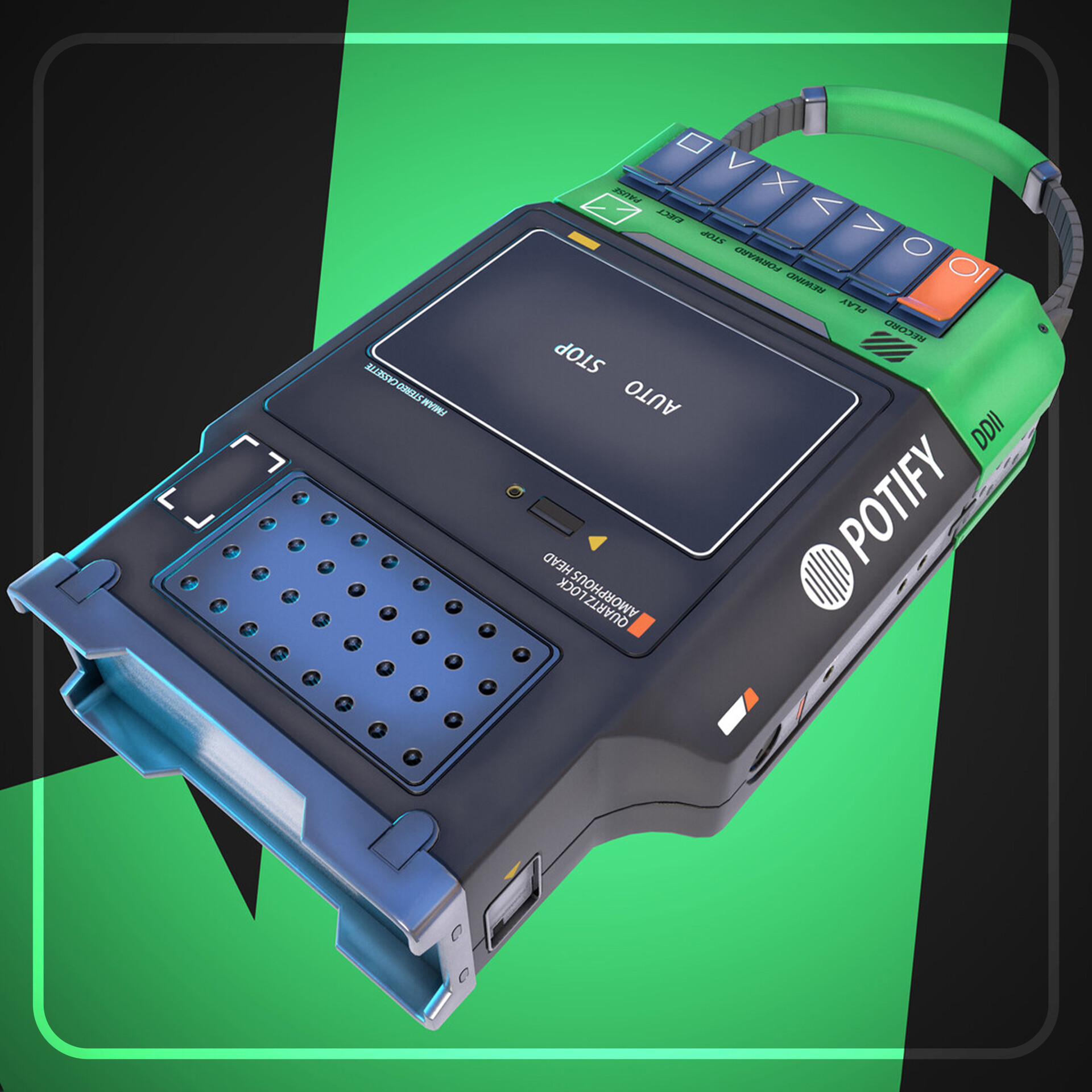 ArtStation - Potify from Sheng Lam