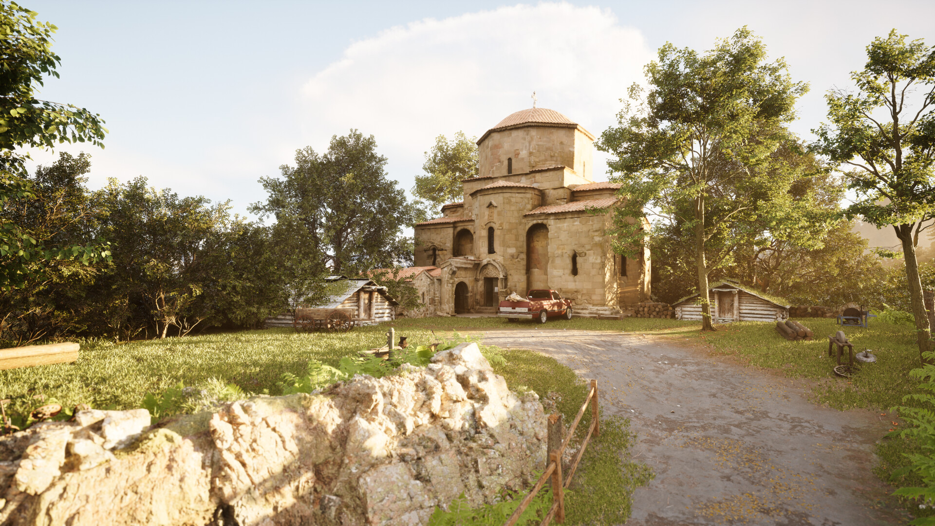 ArtStation - Rustic Homestead (Unreal Engine 5, 3DSMax & Premier)