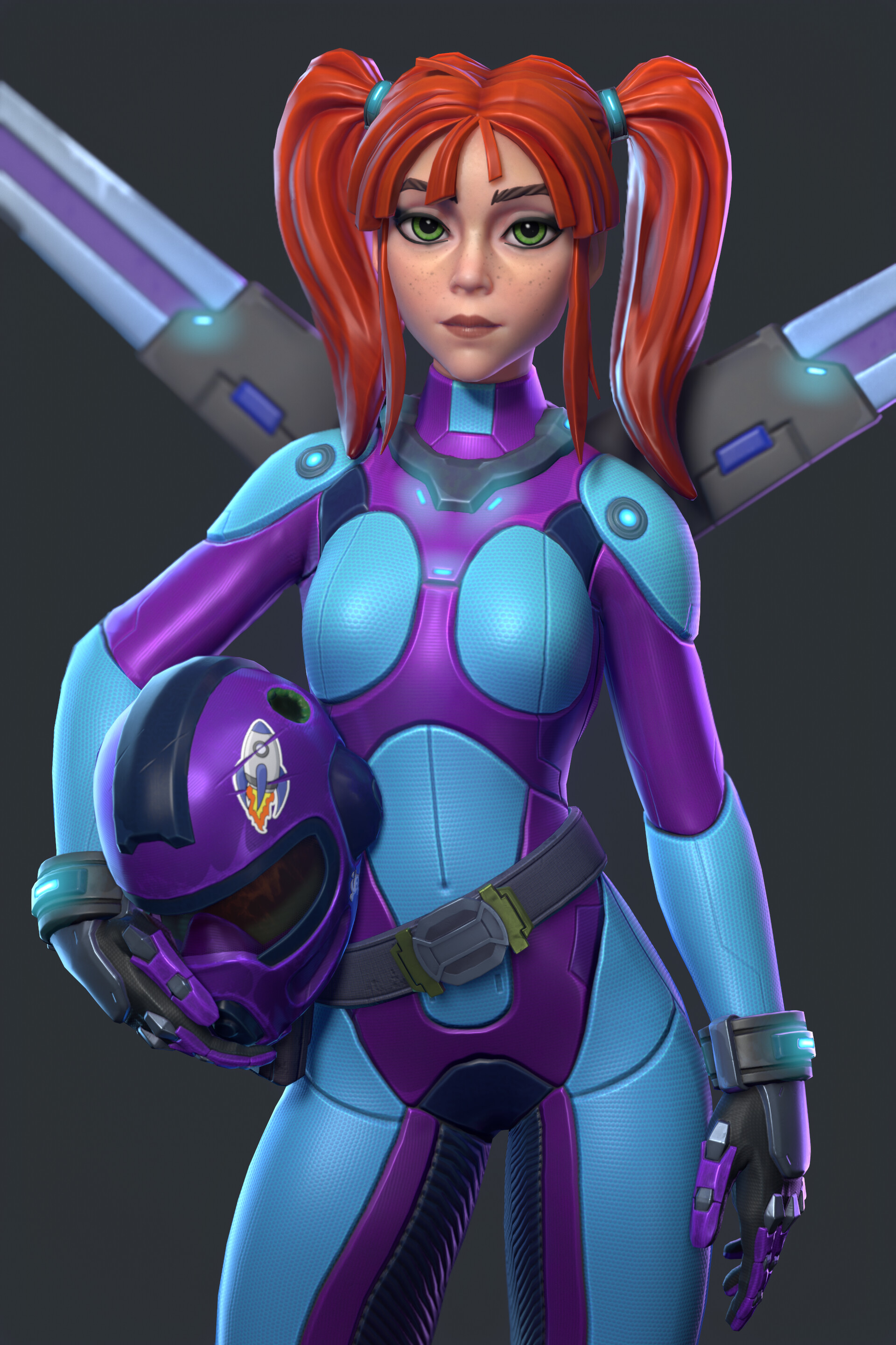 ArtStation - Jetpack Alice