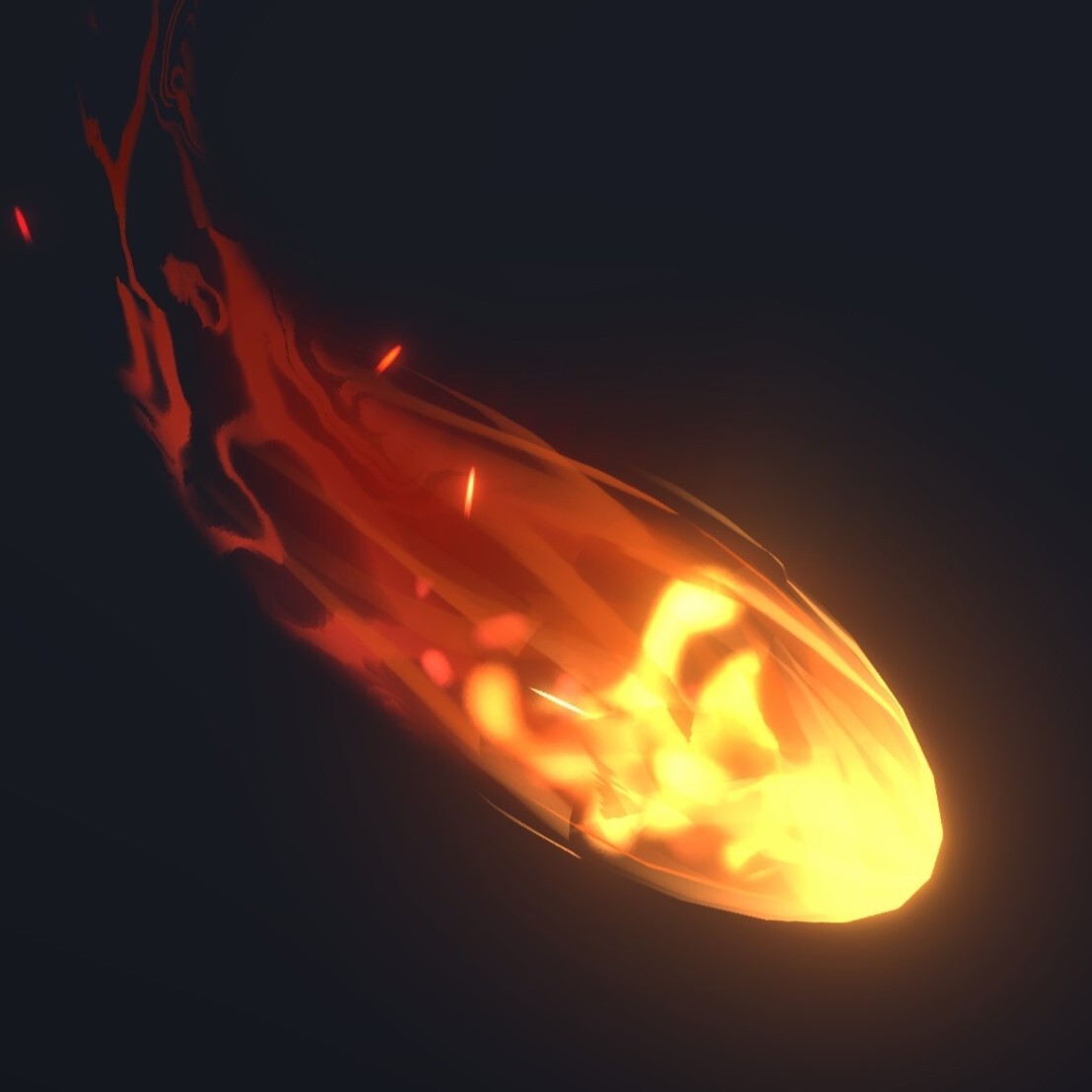ArtStation - VFXA Elemental Studies: Fireball