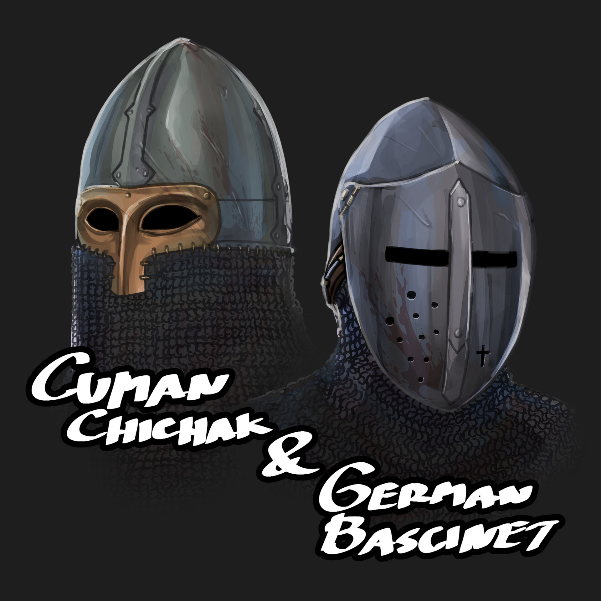 ArtStation - Chichak & Bascinet Practice