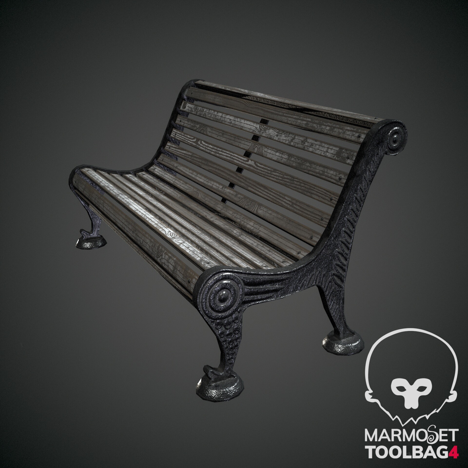 ArtStation - Soviet benches set