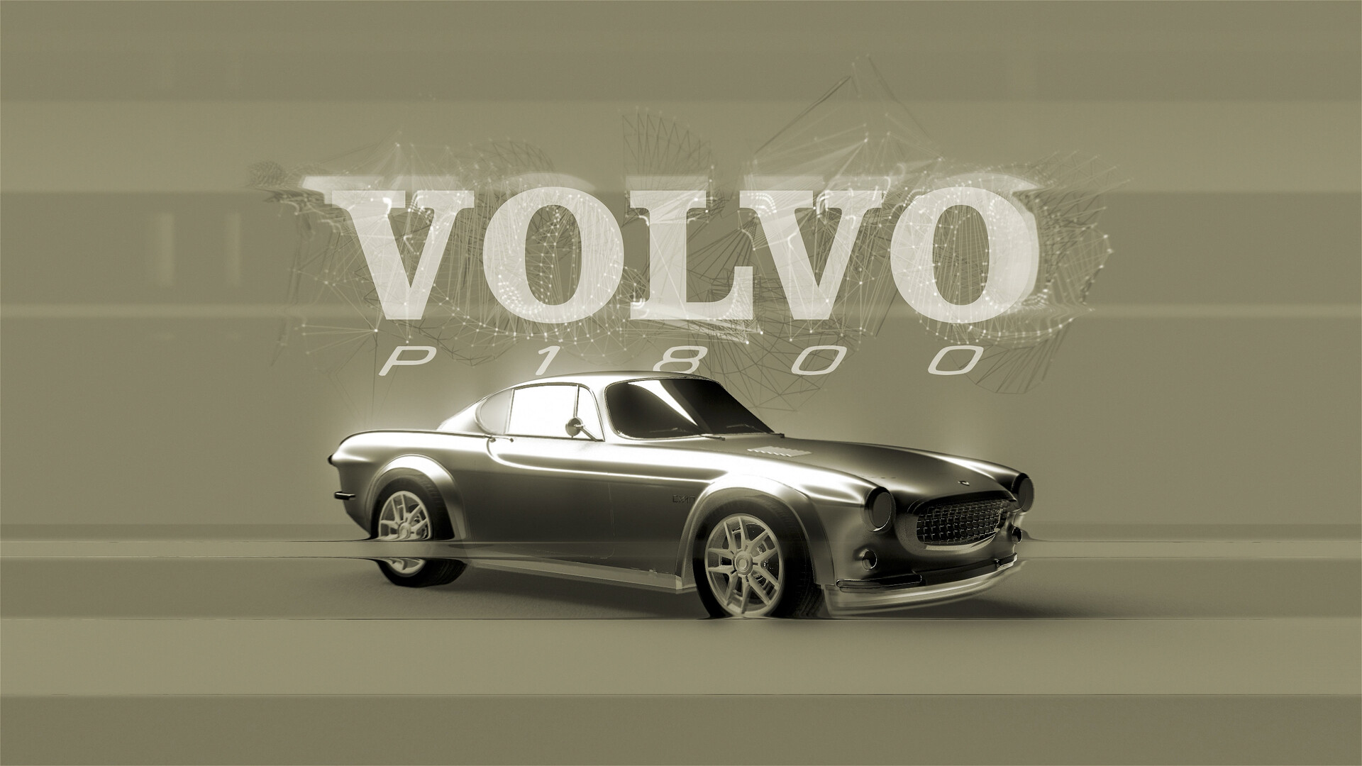 ArtStation - VOLVO P1800