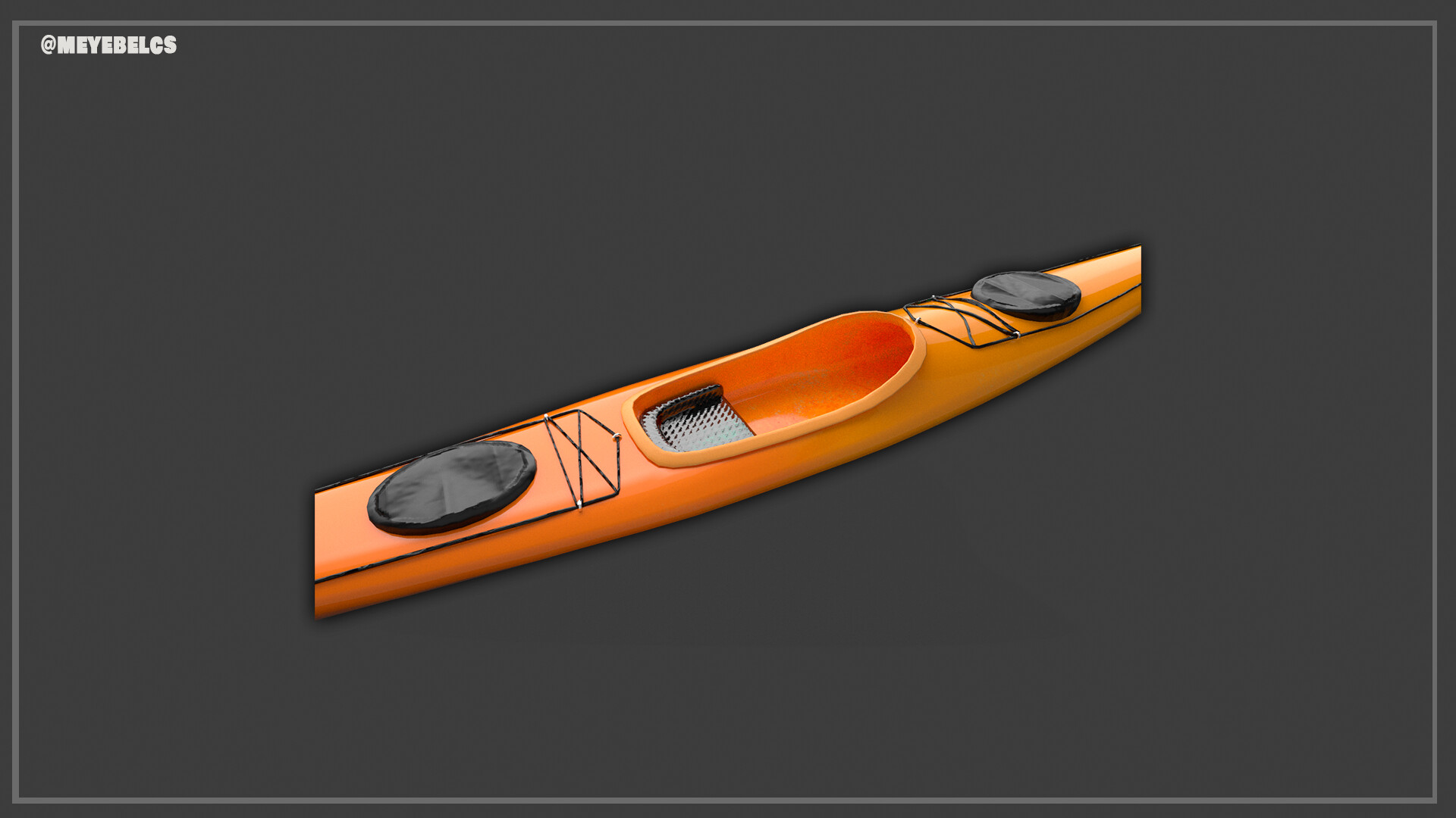 ArtStation - Realistic kayak model for a relaxing trip in virtual reality
